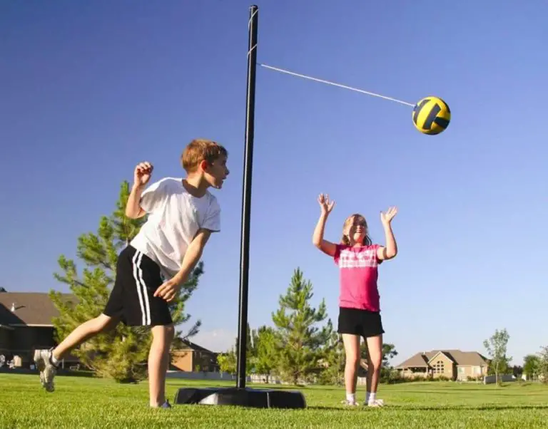 Backyard Tetherball Court Game - How to Build a Homemade Backyard ...