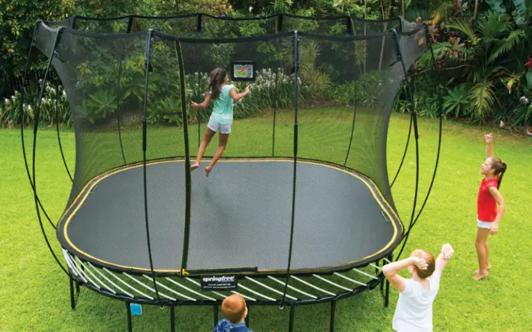 What Size Trampoline Do I Need (For Children & Adult) - Backyard Caring